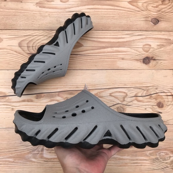 CROCS | Shoes | Crocs Echo Reflective Slide | Poshmark